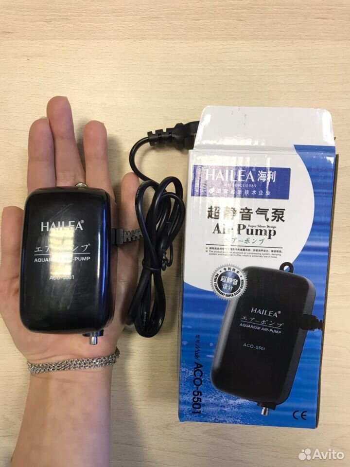 Мембранный компрессор Hailea ACO-5501, 5504, 5505