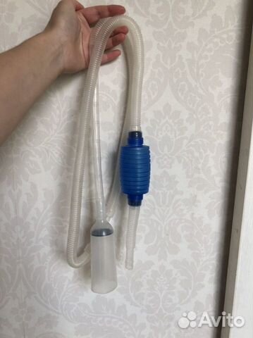 Грунтоочиститель (сифон) для аквариума