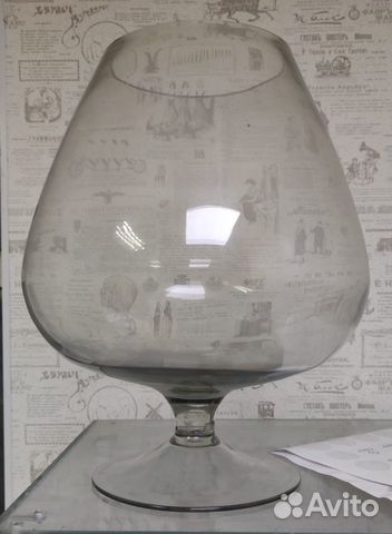 Бокал-аквариум на 15-16л