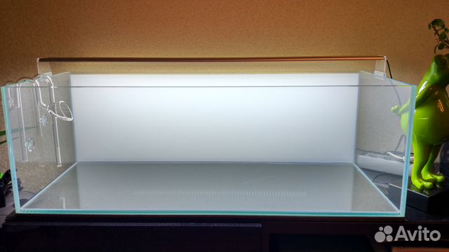 Продам аквариум 90х35х30 из стекла optiwhite