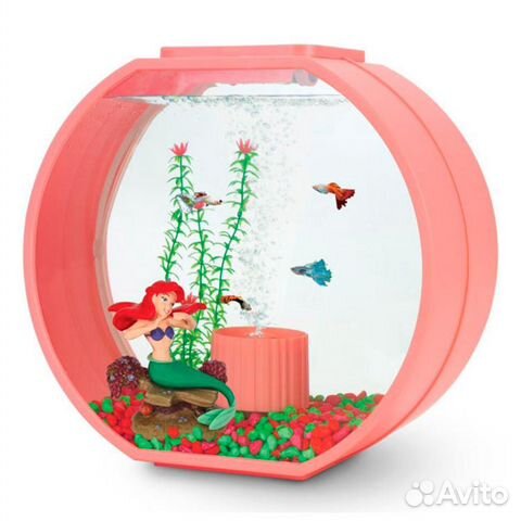 Аквариум русалочка