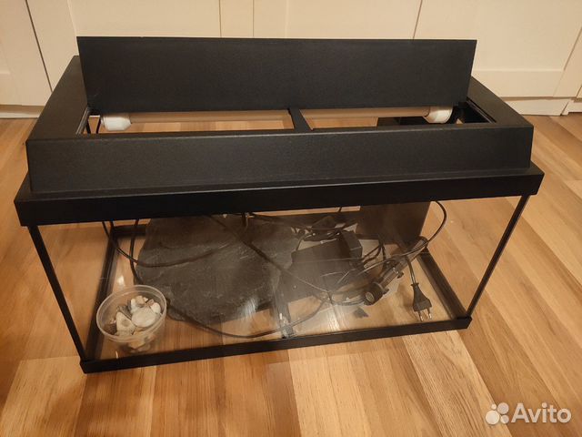 Аквариум 50 литров (60х30х30см) с обогревателем и