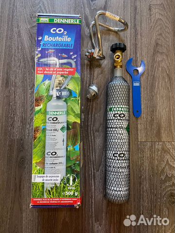 Баллон CO2 Dennerle многоразовый заправляемый 500